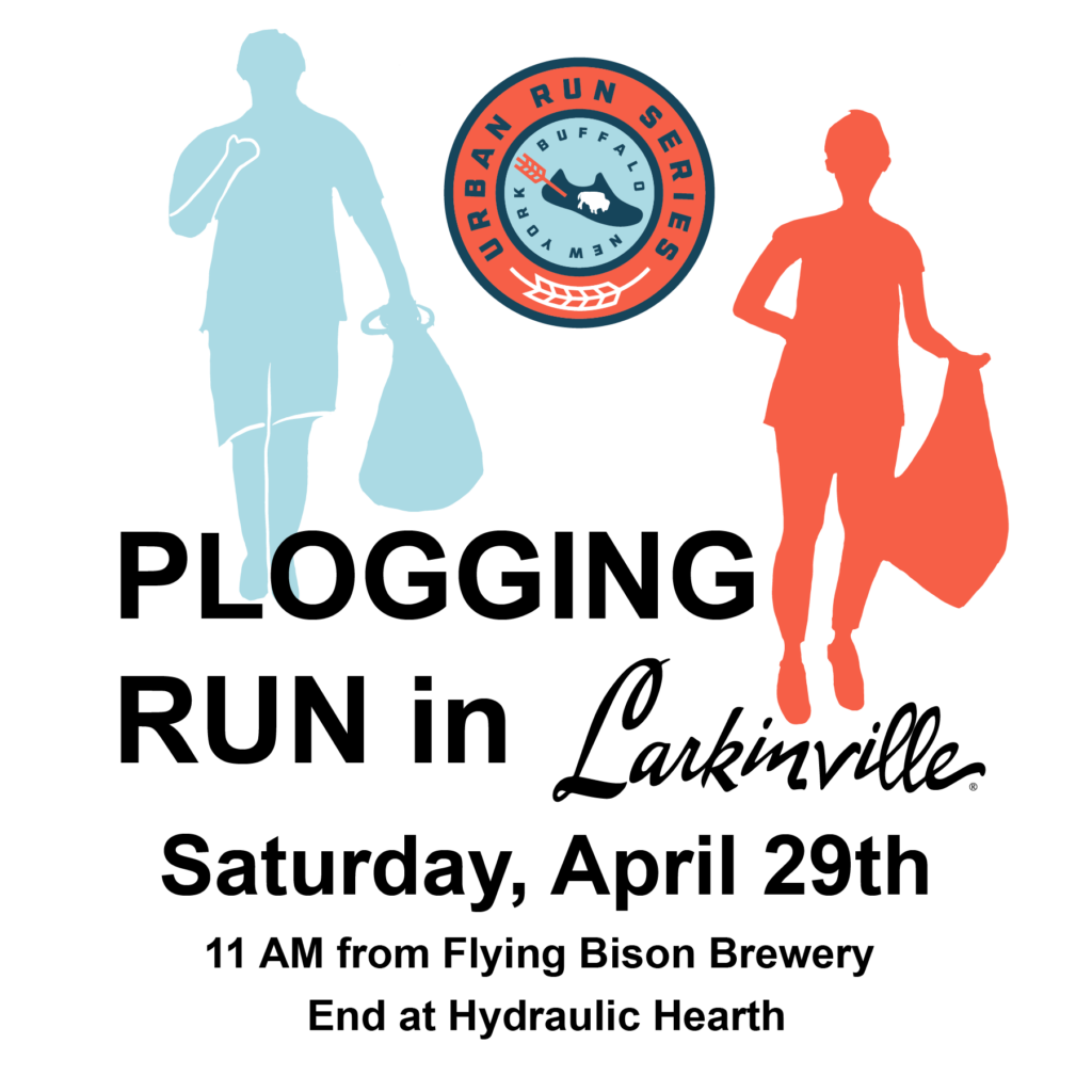 Plogging Run in Larkinville, Saturday April 29th - Larkin Square