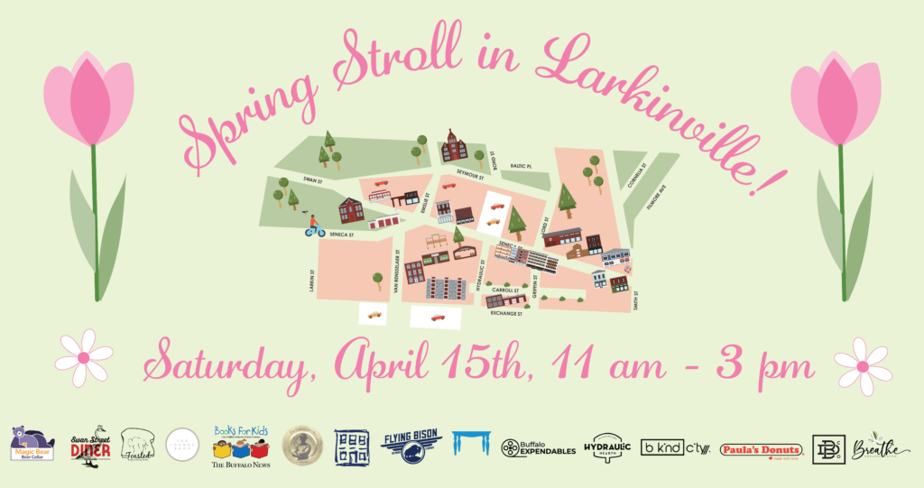 Spring Stroll in Larkinville - Larkin Square