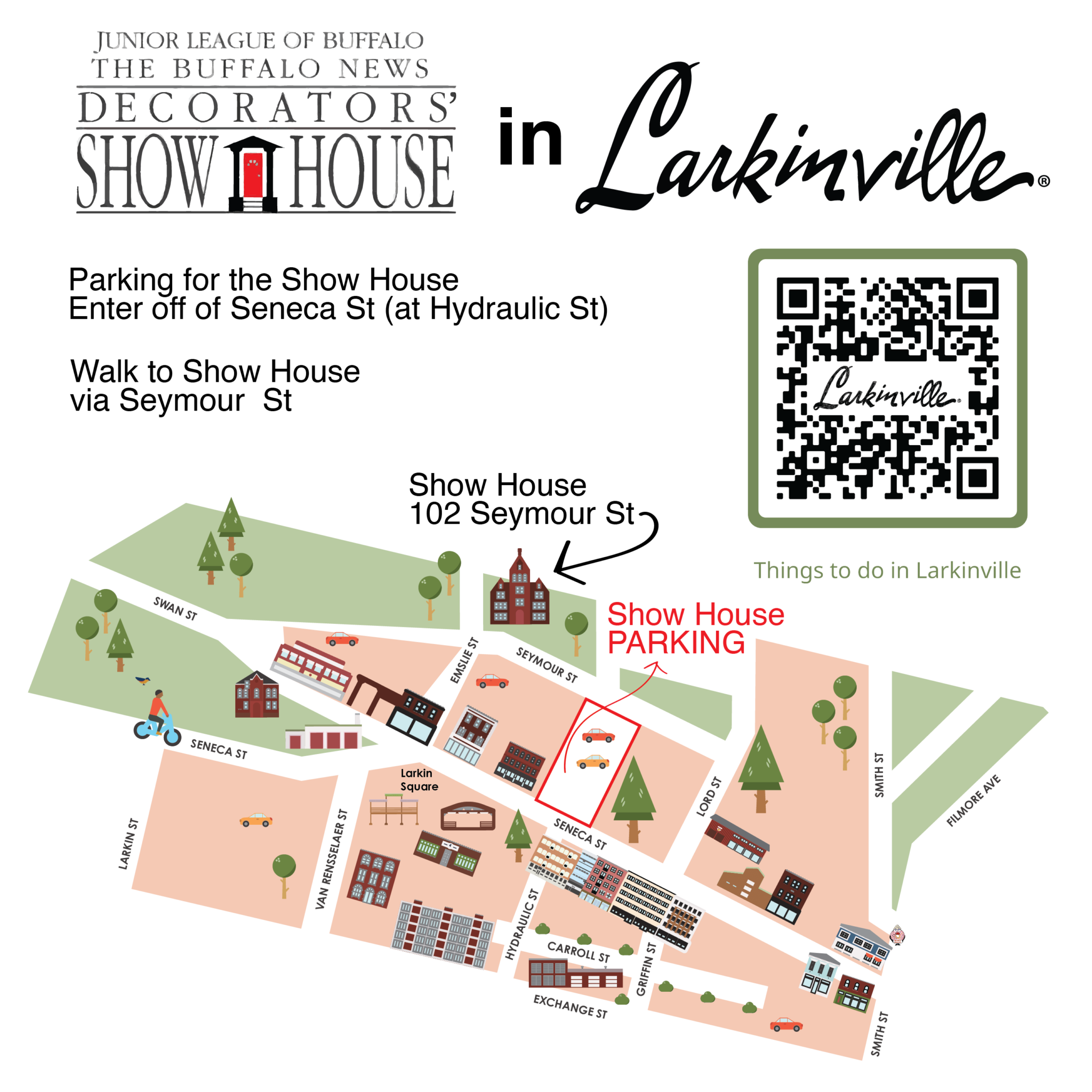 Parking for the Decorators' Show House - Larkin Square