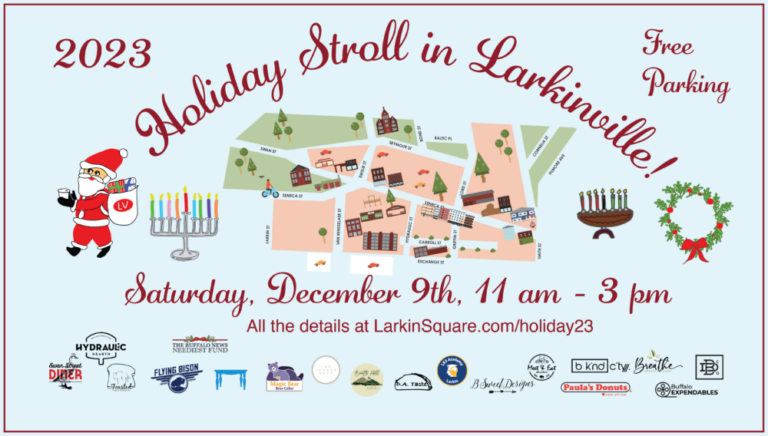 Take a Holiday Stroll in Larkinville, December 9th - Larkin Square