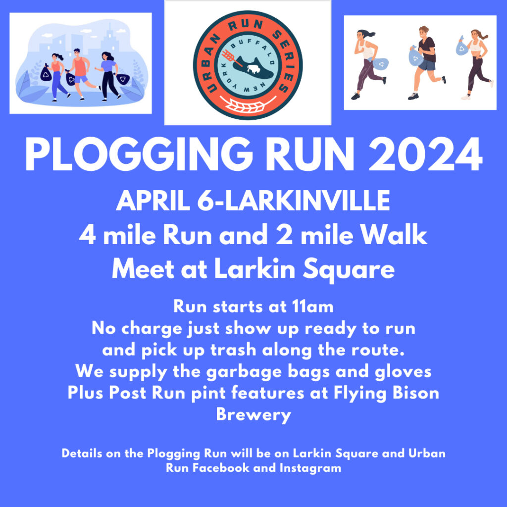 Plogging Run/Walk in Larkinville - Larkin Square