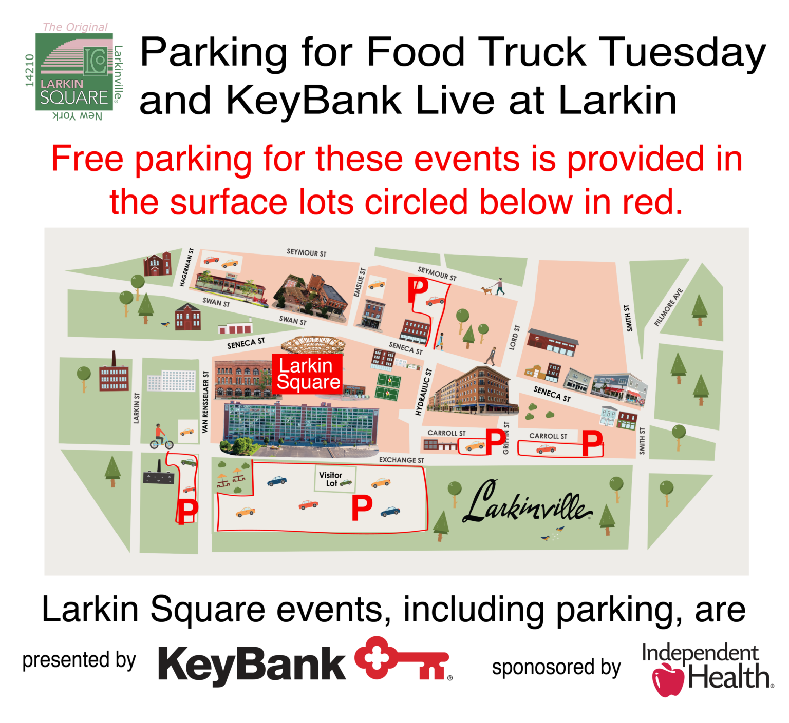 Directions and Parking | Plan Your Visit to Larkin Square